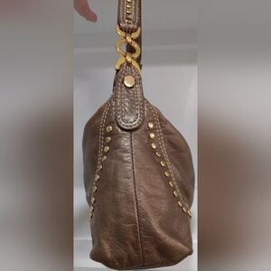 Junior Drake | Bags | Vintage Metallic Gold Studded Bag | Poshmark